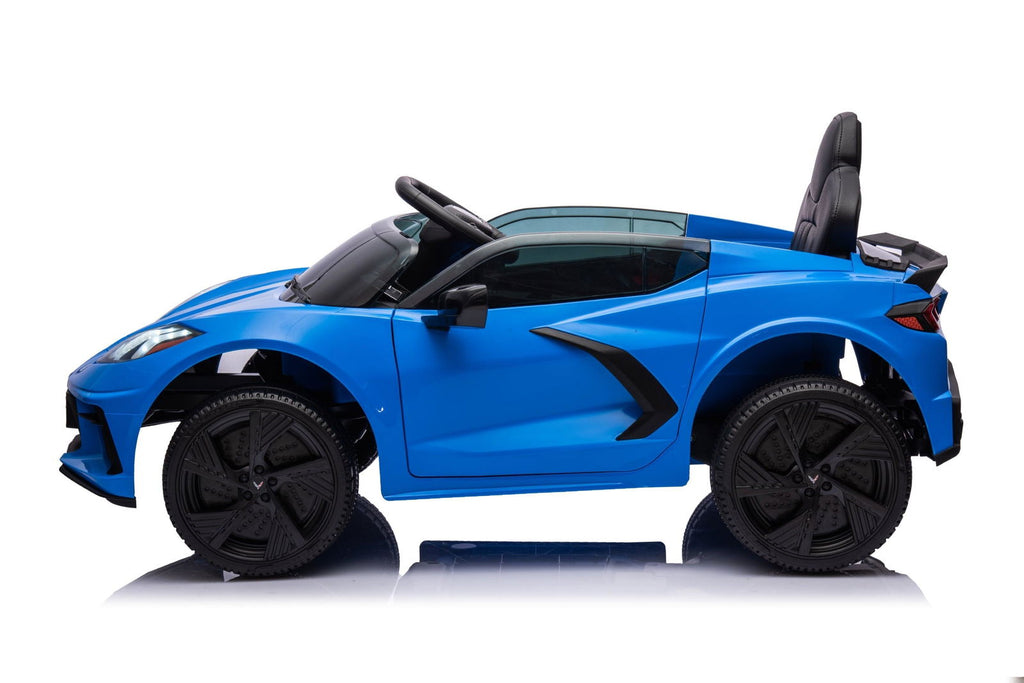 12V Chevrolet Corvette C8 1-Seater Kids Ride-On Car – Kids Cars CA ...