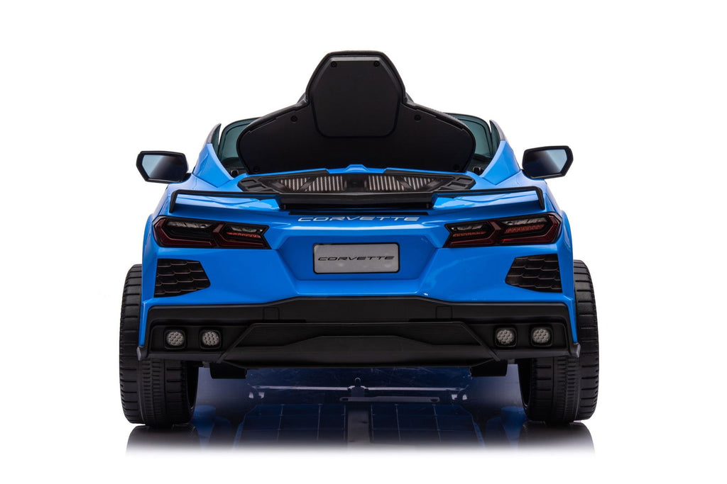 12V Chevrolet Corvette C8 1-Seater Kids Ride-On Car – Kids Cars CA ...