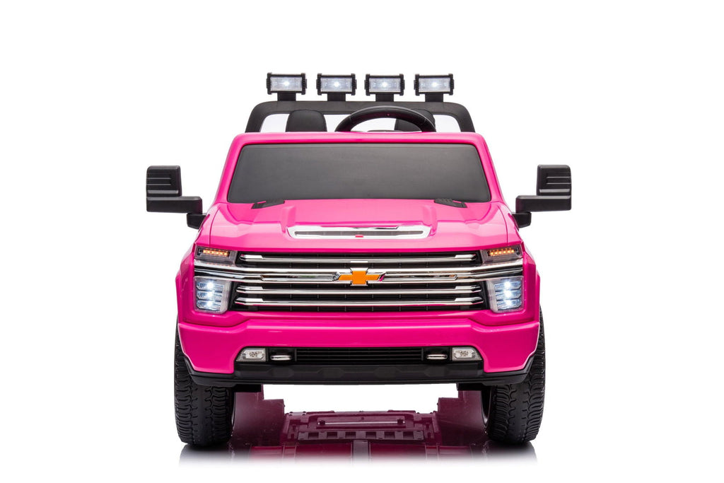 24V 4x4 Chevrolet Silverado 2 Seater Ride on Truck for Kids – Kids Cars ...