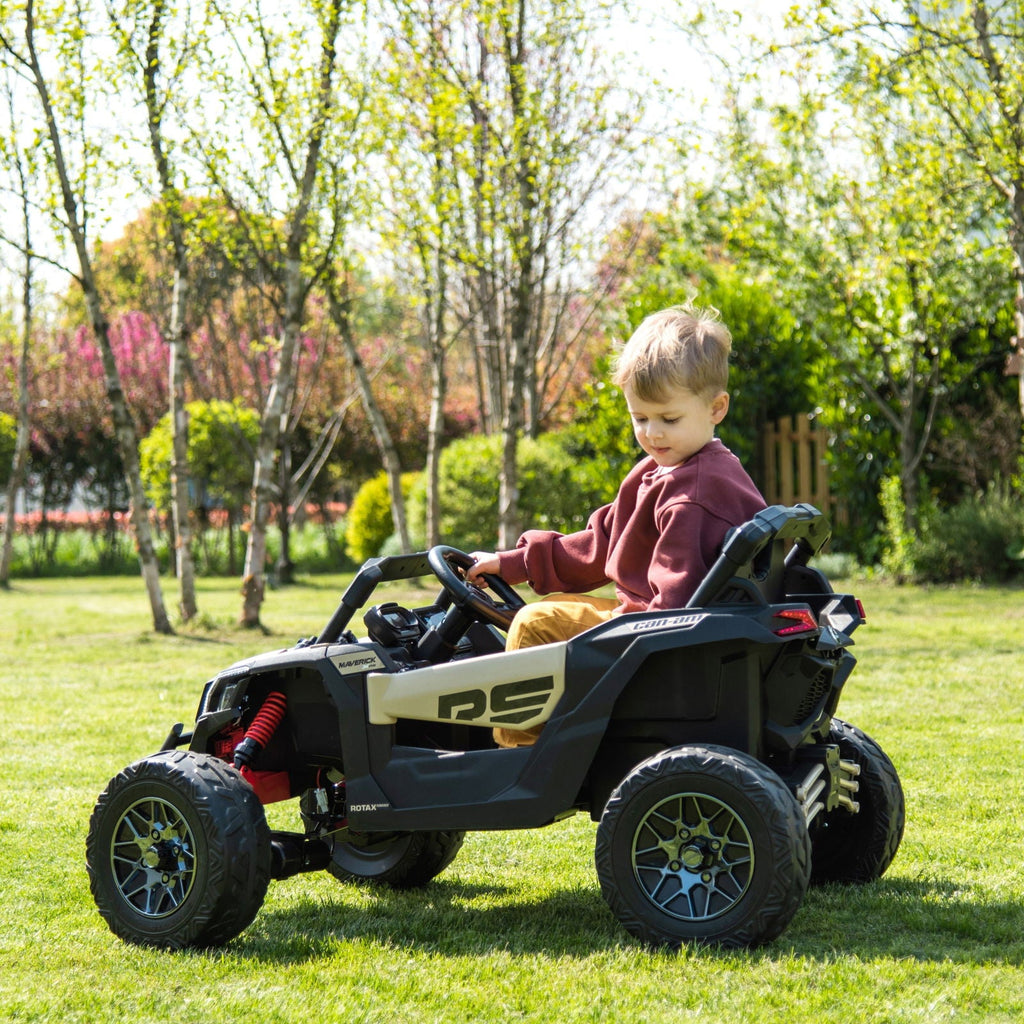 24V Can Am Maverick 1-Seater UTV - Kids Electric Ride-On – Kids Cars CA ...