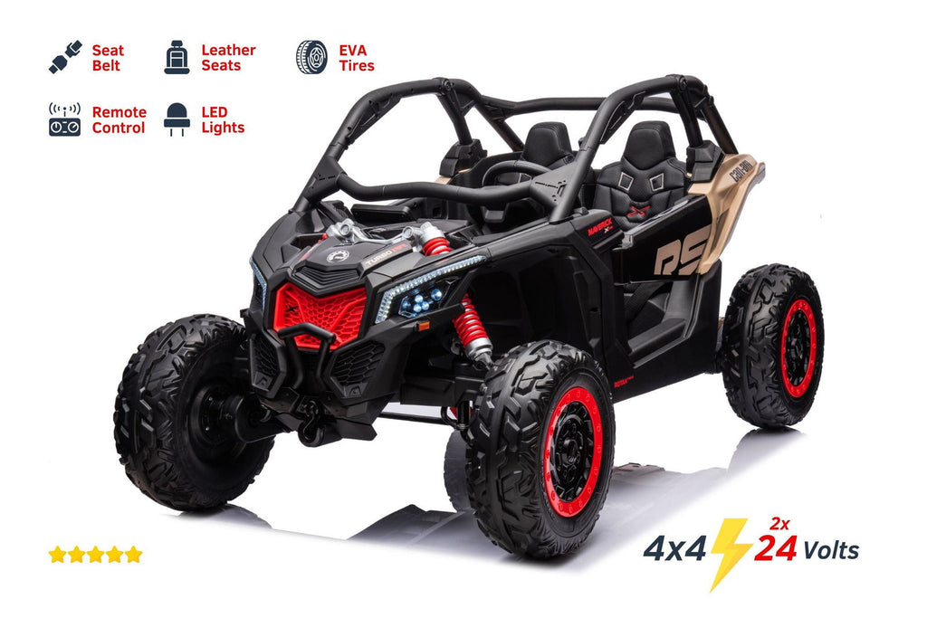 2x24V 4x4 Can Am Maverick 2 Seater Ride on UTV for Kids – Kids Cars CA ...